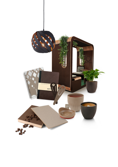 Coffeebased - van koffiedik naar biobased producten